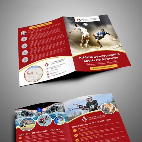 Athletic development and Sports Performance | Brochure contest
