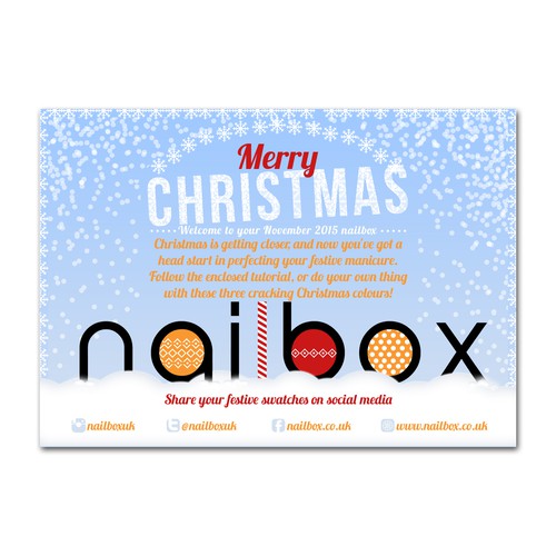 Create an A6 flyer for a monthly subscription box in the beauty niche ...