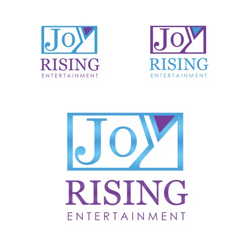 design an illustration that focus around the word JOY with RISING ...