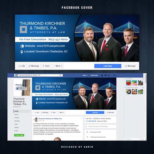 Law Firm Wants Innovative Facebook Cover | Facebook cover contest