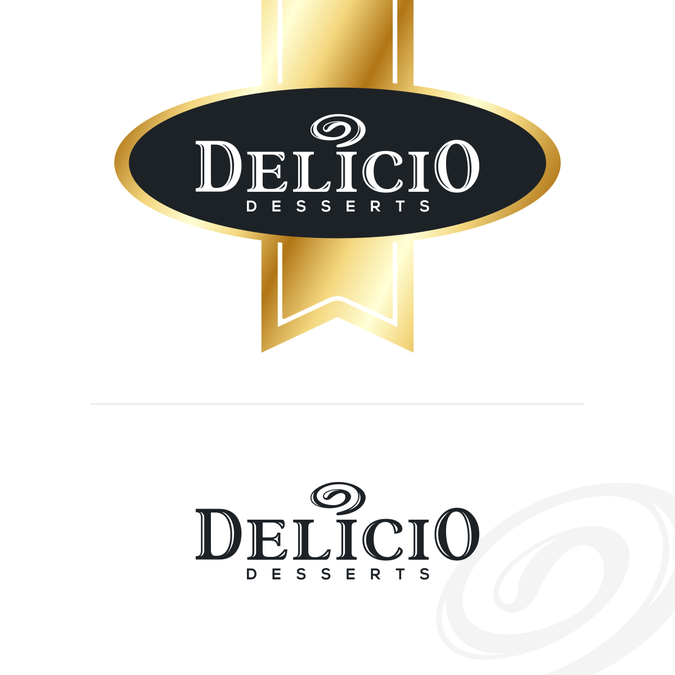 Creer un logo pour la marque de dessert Delicio, bientot disponible ...