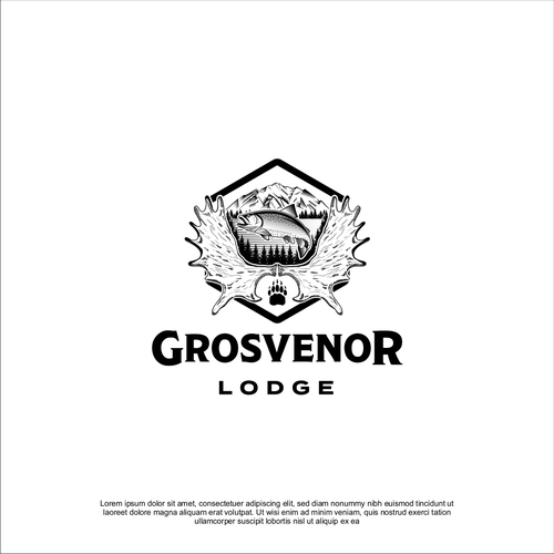 Designs | Logo Design for Remote Alaskan Fishing Lodge | Logo design ...