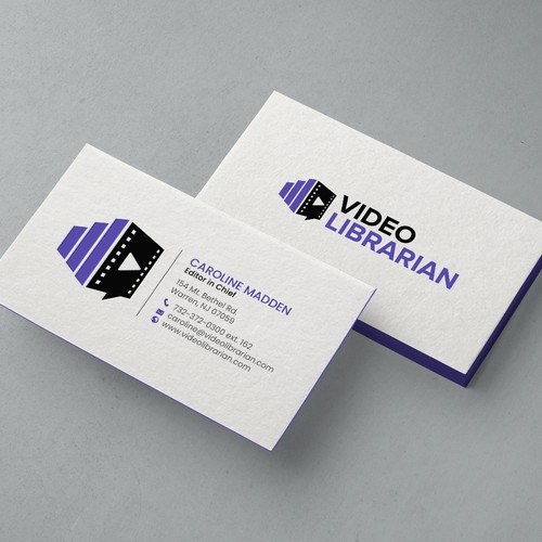 Video Editor Business Card