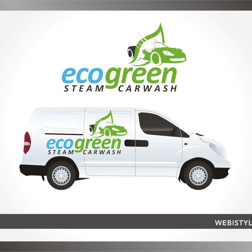 Logo for a steam-powered carwash business | Logo design contest