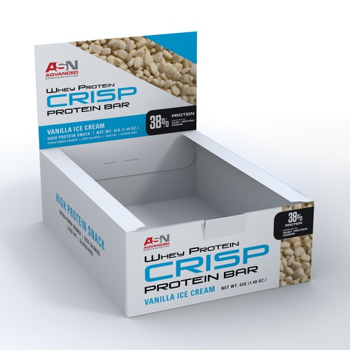 Designs | Design a Display Box that holds 12 Protein Bars | Product ...