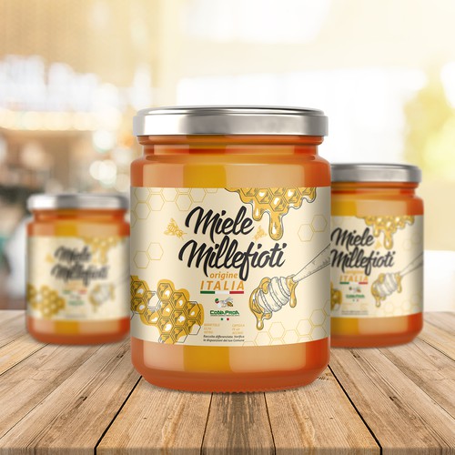 Designs | Miele Italiano da Api Italiane | Product packaging contest