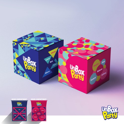 Designs | Party box | Product packaging contest