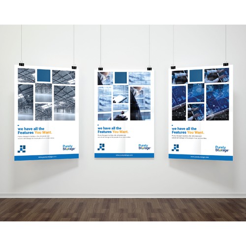 Create Professional Office Poster Template for Purely Storage Locations ...