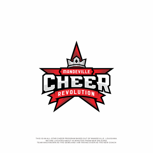 Mandeville Cheer Revolution | Logo design contest