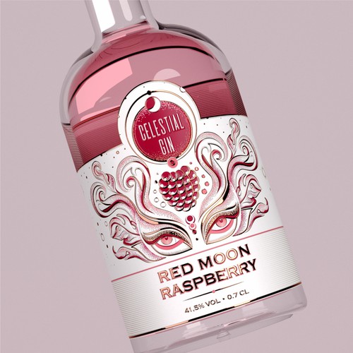 Designs | Branding of Premium Luxury Gin label Design | Product label ...