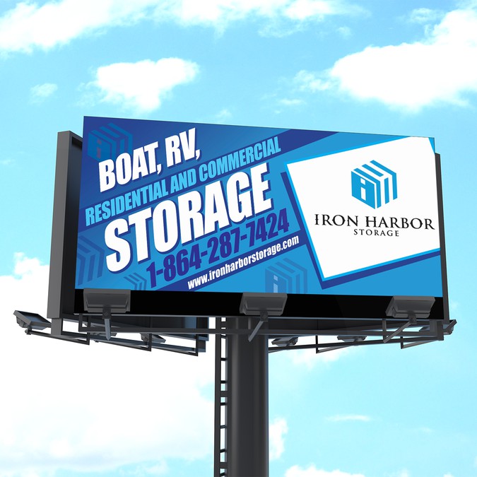Road Side Billboard/sign for self storage | Signage contest