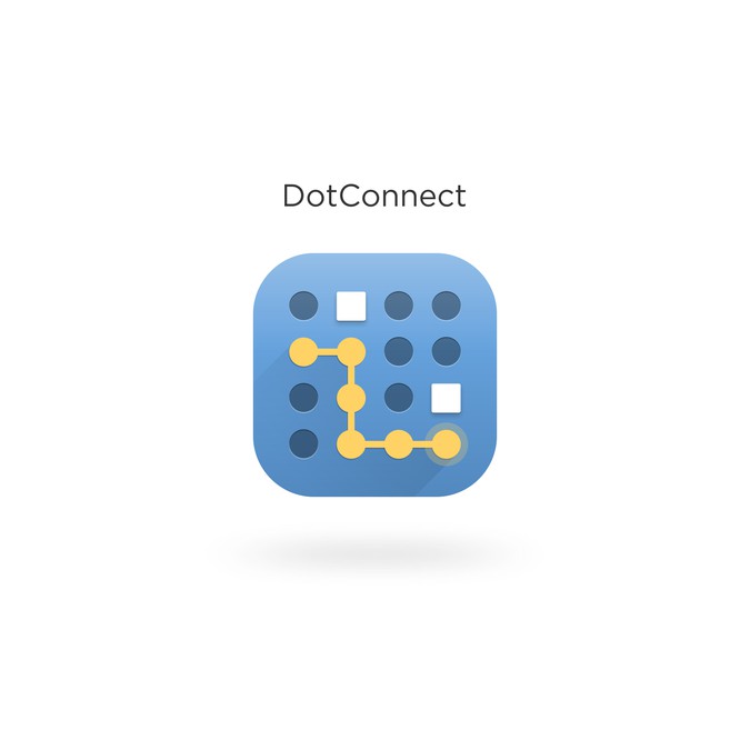 Design a new iOS app icon for a Connect the Dots like puzzle game ...