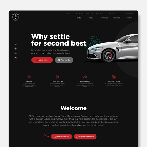 Designs | Create a great website re-design for a famous Dutch car ...