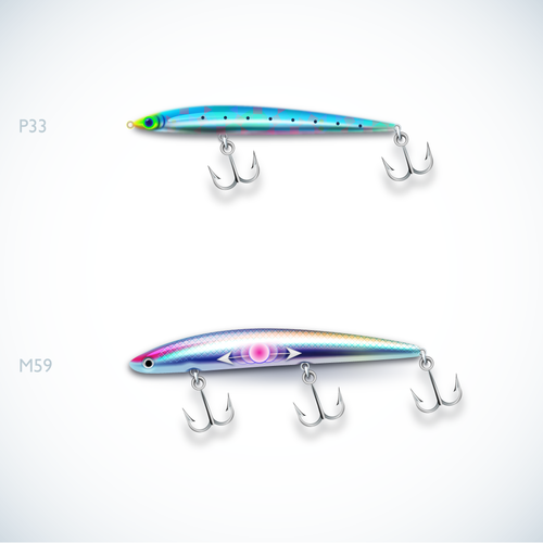 Designs | Create illustrations for the packaging of fishing lures ...