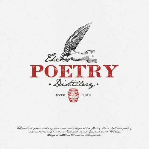 Design a logo for The Poetry Distillery | Logo design contest