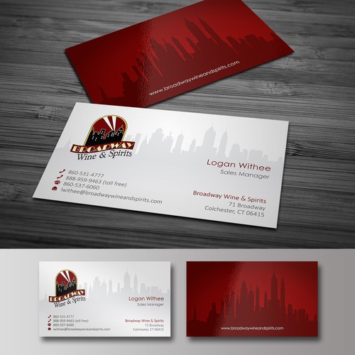 Edit Existing Business Cards with new contact info. | Business card contest