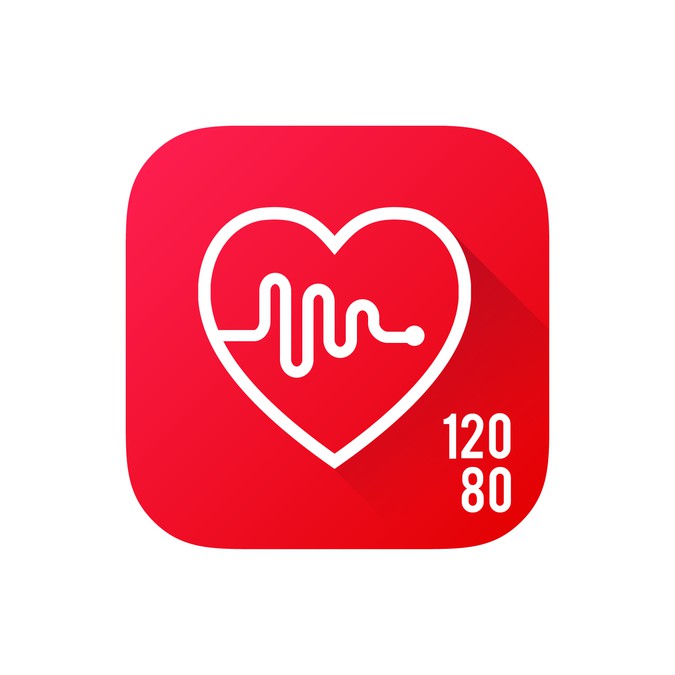 iOS App Icon for Blood Pressure Logbook and Treatment app | Icon or ...