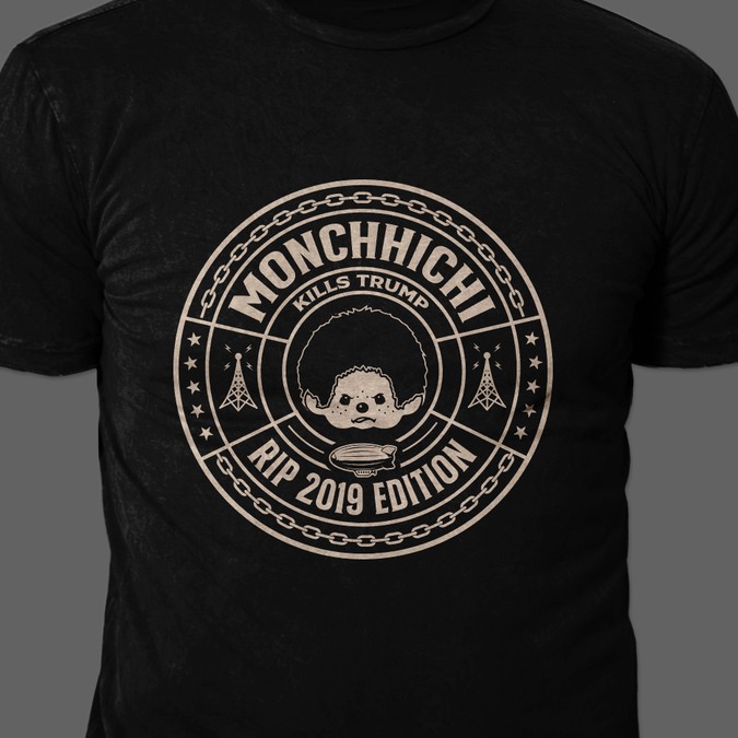 Logo for a fake Band - *Monchhichi kills Trump* | Clothing or apparel ...