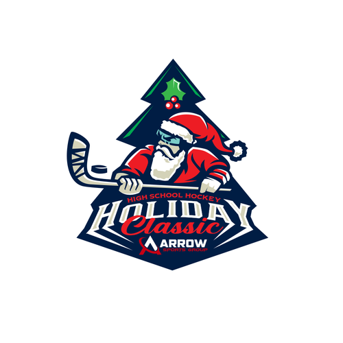 Designs | Design a hockey tournament logo with some holiday cheer ...