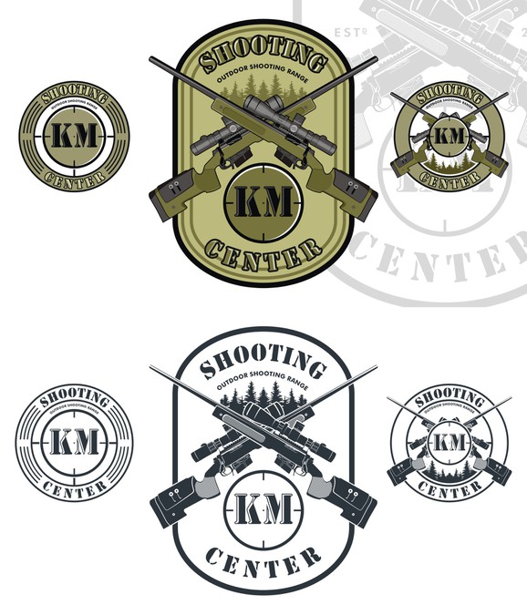 need cool tactical logo for K&M Shooting Center | Logo design contest