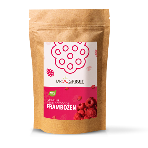 Designs | ETIKET FRONT BAG FREEZE DRIED FRUIT RASPBERRY WHOLE | Product ...