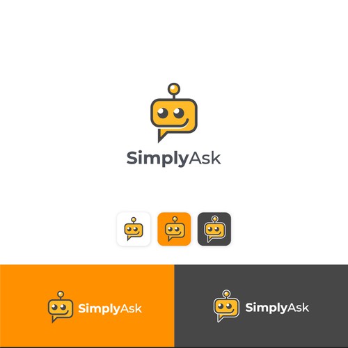 Designs | Logo design for SimplyAsk - A conversational AI platform ...