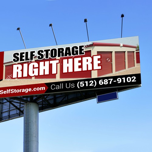 Self Storage Billboard - Central Texas | Signage contest