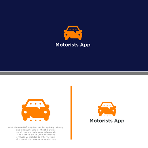 Logo - Motorists App - Swiss car drivers | Logo design contest