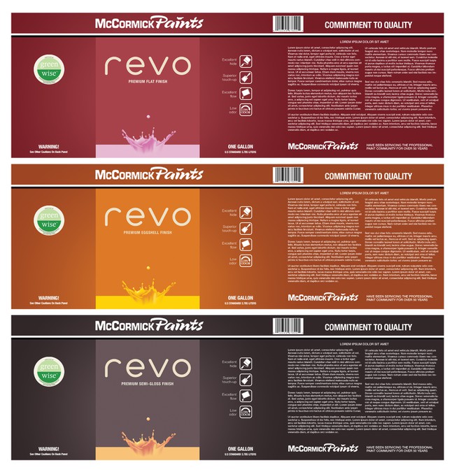 Design a new Paint Can label for a Premium Paint! | Print or packaging ...