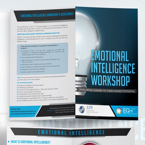 Emotional Intelligence Workshop | Brochure contest