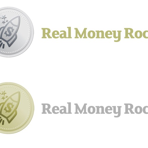Real Money Rocket Company Logo | Logo design contest