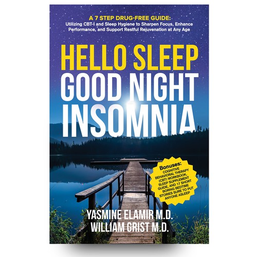 Designs | Sleep Book Cover Needed | Book cover contest