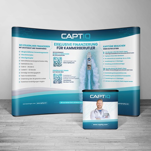 Designs | Exhibition Display + Counter Design for Fintech | Other ...