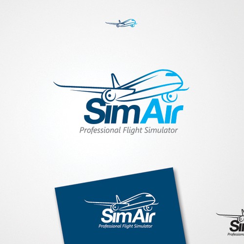 Logo for flightsimulator service | Logo design contest