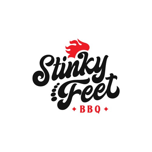 Designs | Stinky Feet BBQ Logo | Logo design contest
