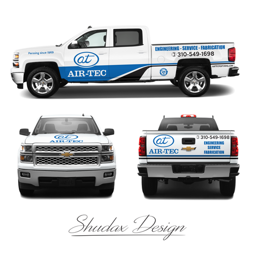 AIR-TEC VEHICLE MARKETING VISUALS | Car, truck or van wrap contest