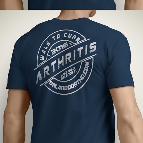 Modern T-Shirt Design for Running 5K Event | T-shirt contest