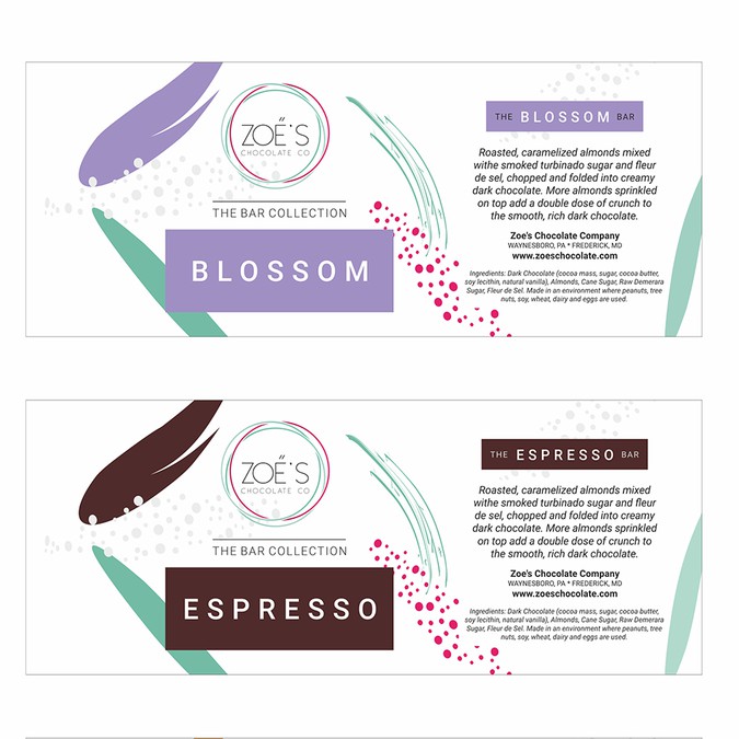 Zoe's Chocolate needs some sweet new packaging designs! | Product ...