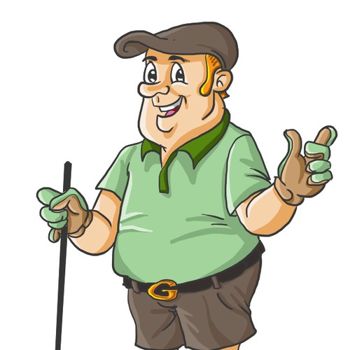 Create an avatar/character for new Golf Website | Illustration or ...