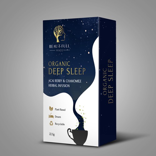 Designs | DEEP SLEEP TEA - REBRAND NEEDED | Product packaging contest