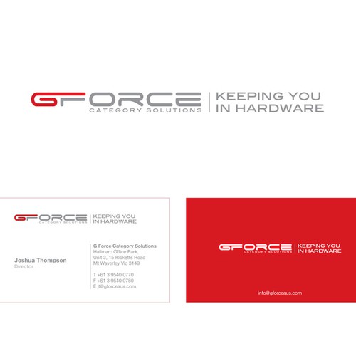 Create the next logo for G-Force | Logo & business card contest