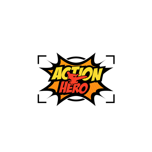 Action hero logo to the rescue for martial arts photography with comic ...