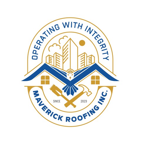 Designs | New Logo - Maverick Roofing | Logo & brand identity pack contest