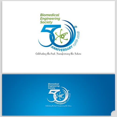 Design a 50th Anniversary logo for a growing bio-tech organization ...