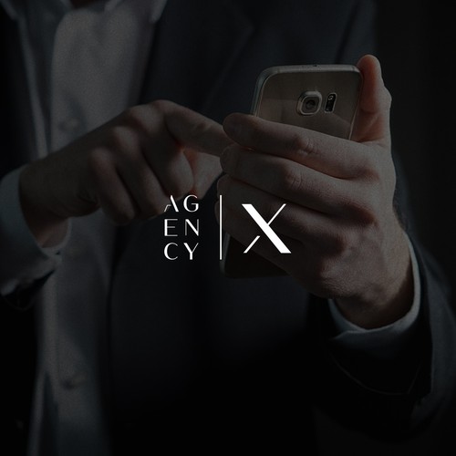 Designs | Clean, classic logo with sharp lines for AGENCY X | Logo ...