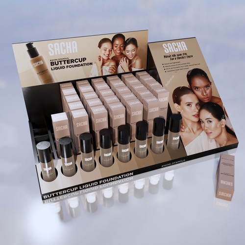Designs | Buttercup Liquid Foundation | Product packaging contest