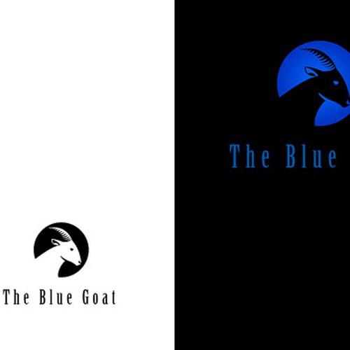 Designs | Restaurant Logo The Blue Goat | Logo design contest