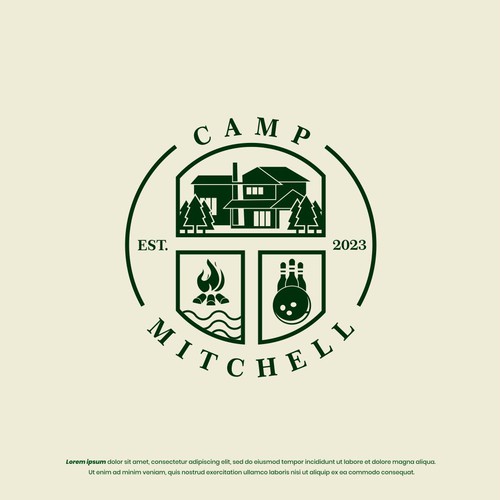 Designs | "Camp Mitchell" logo for family compound | Logo design contest