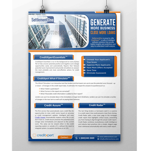 Design A One Page Sales Sheet | Postcard, flyer or print contest