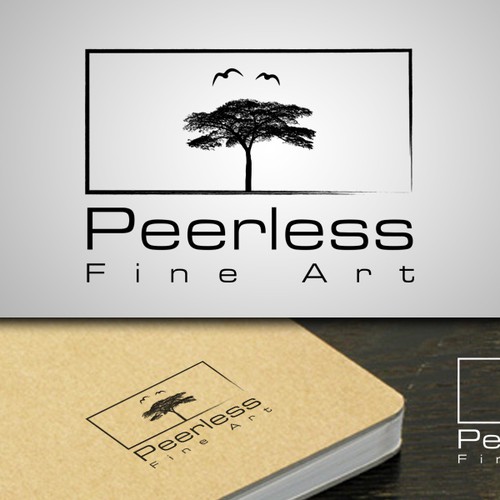 logo for Peerless Fine Art | Logo design contest